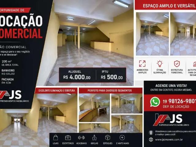 Loja / Comércio para Locação em Socorro/SP Centro