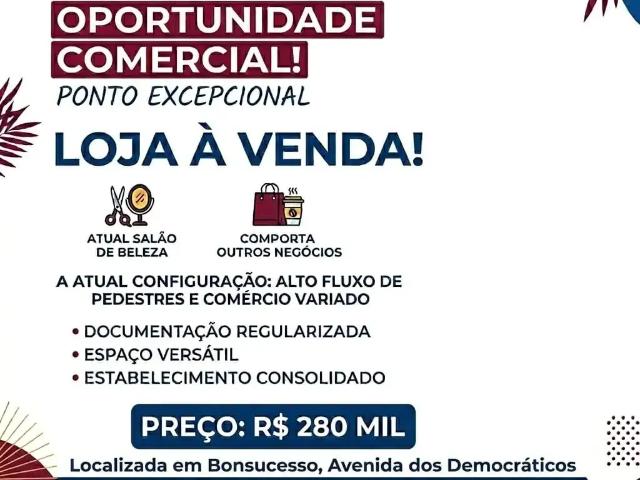 Loja / Comércio para Venda em Rio de Janeiro/RJ Bonsucesso