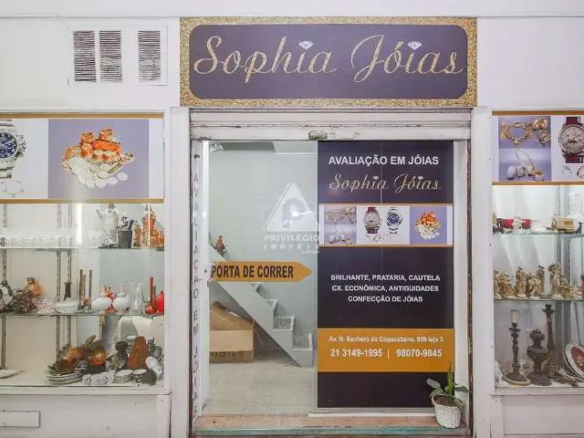 Loja / Comércio para Venda em Rio de Janeiro/RJ Copacabana