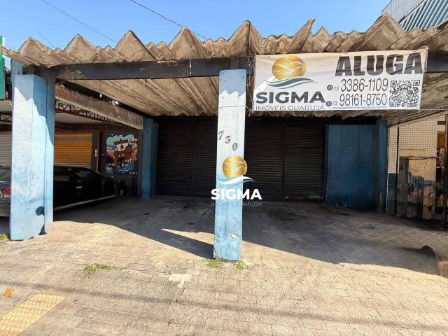 Loja em Sítio Paecara Vicente de Carvalho, Guarujá/SP de 150m² para locação R$ 8.000,00/mes
