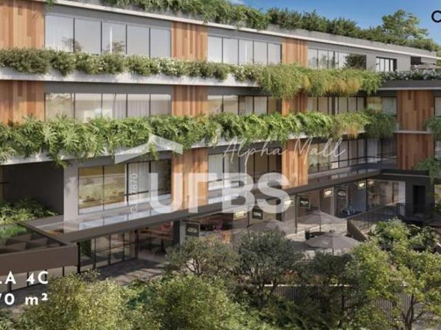 Loja Térrea com 93 m² no Atelier Opus