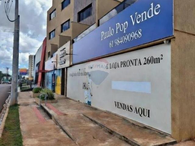 Loja Térrea de Rua 260m² no Centro Urbano de Samambaia Sul | Alto Fluxo Comercial