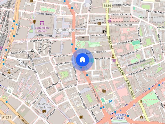 Lolesworth Close, Spitalfields, London, E1