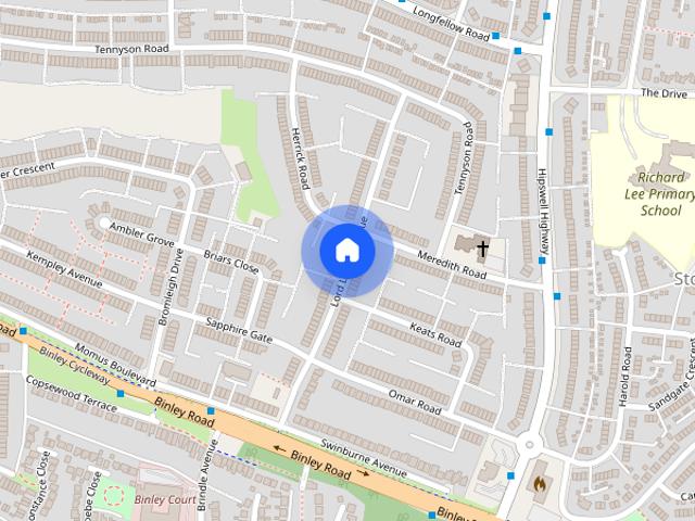 Lord Lytton Avenue, Coventry