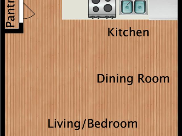 Los Vecinos Studio Apartment for Rent at 1950 North 43rd Avenue, Phoenix, AZ 85009