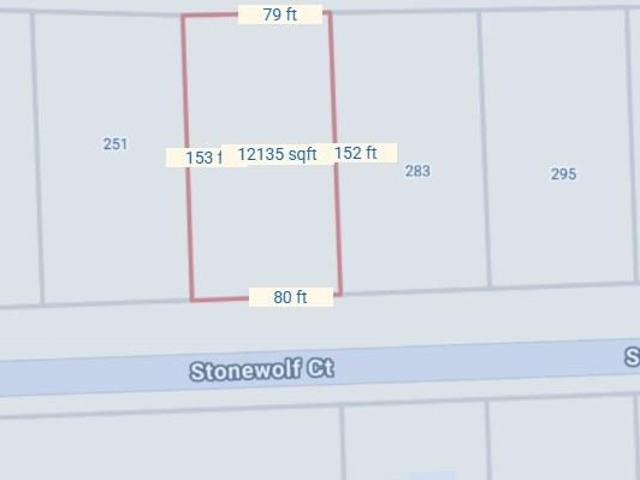 Lot 101A Stonewolf Court