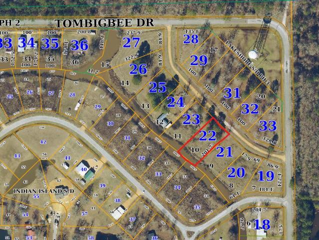 Lot 10 Creek Side Dr, Aberdeen, MS 39730