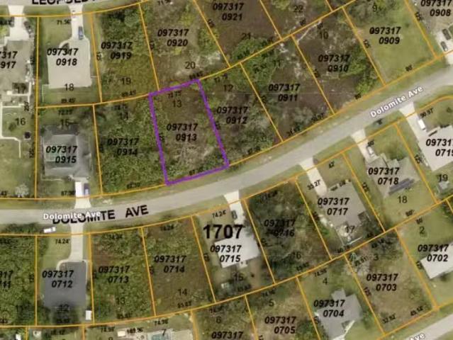 Lot 13 Dolomite Ave, North Port, FL 34287 MLS N6133213