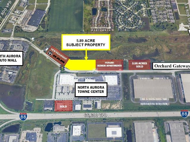 Lot 16 west Orchard Gateway Blvd, North Aurora, IL 60542 | MLS #12401