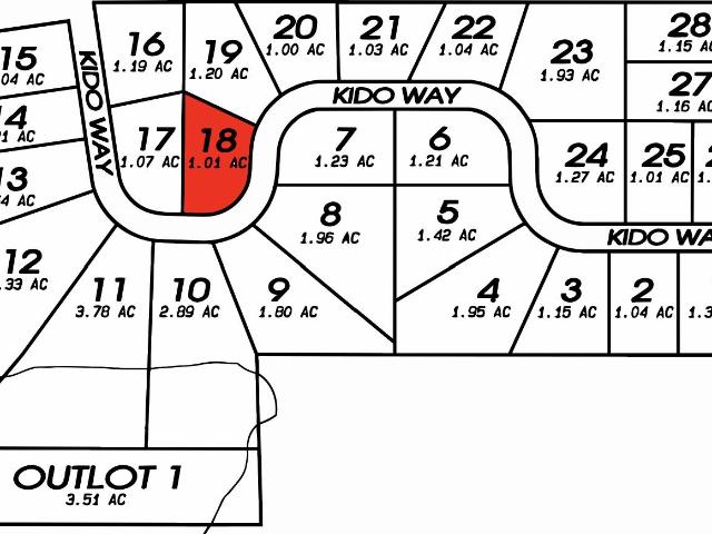 Lot 18 Kido Way