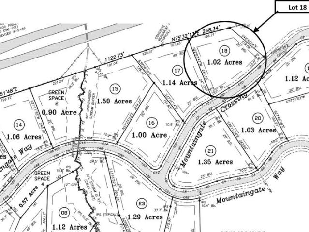 Lot 18 Mountain Gate Crossing, Ellijay, GA 30536 | MLS #429255