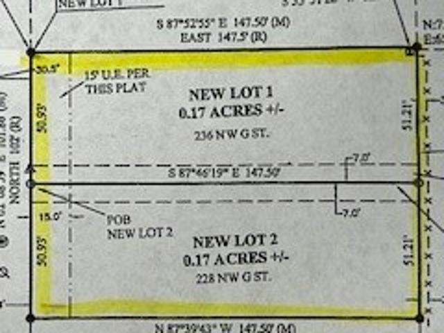 Lot 1 NW G Street