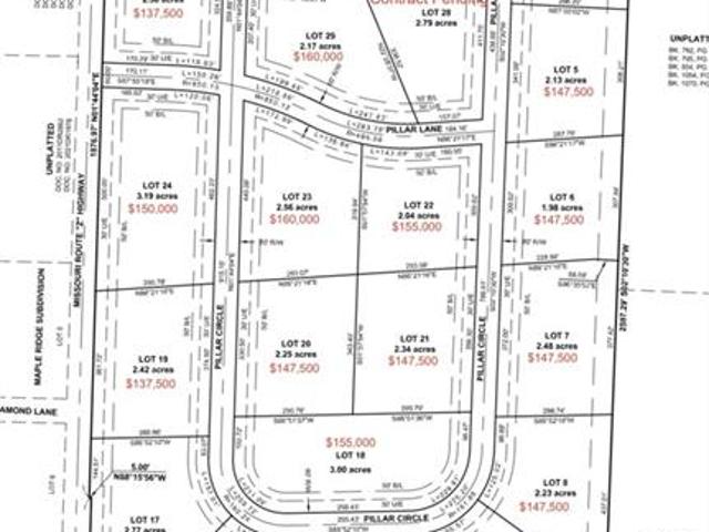 Lot 22 Pillar Circle