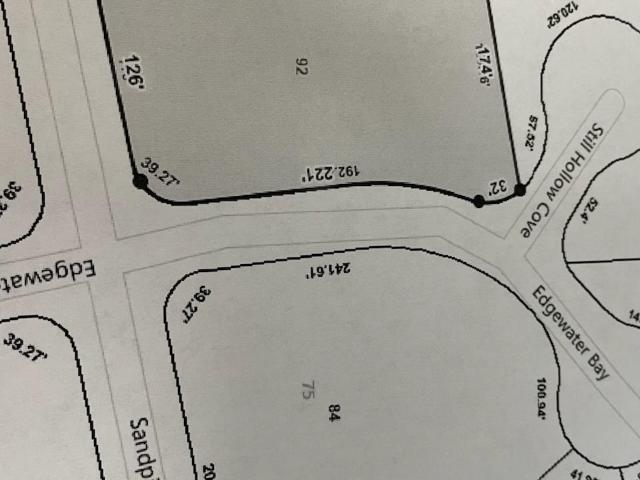 Lot 92 sandpiper pt & edgewater bay