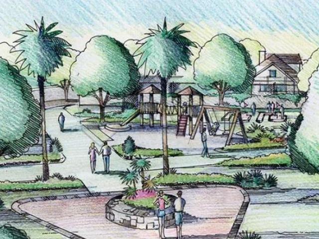 Lote mista em avenida com ótima topografia no condomínio Terras de Bonfim
