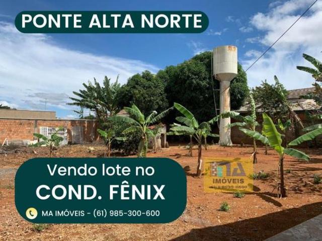 Lote no Condomínio Fênix com 800m2 e churrasqueira completa
