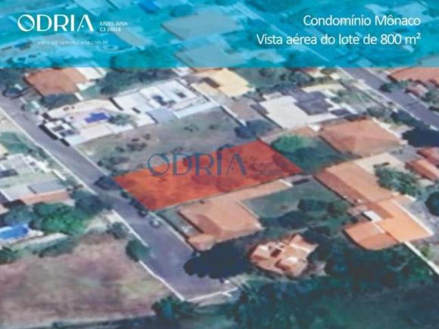 Lote no Condomínio Residencial Mônaco Jardim Botânico DF 800 m²