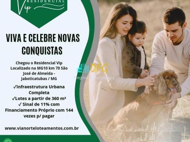 Lote a venda em Jaboticatubas