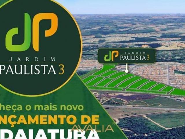 Lote à venda, jardim paulista III Indaiatuba/SP