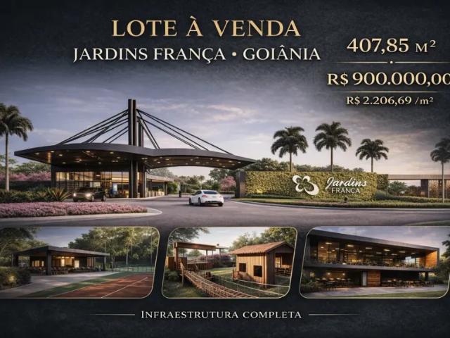 Lote à venda – jardins frança | goiânia
