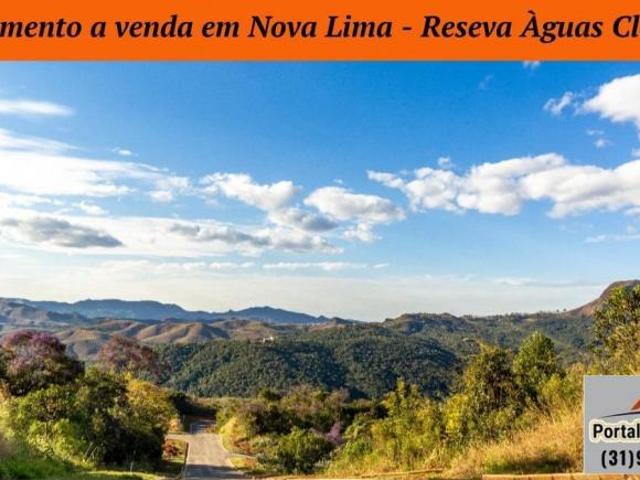 Lote a venda no Reserva Aguas Claras em Nova Lima Lançamento