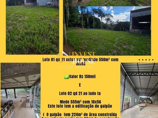 Lote com galpão no Setor Sul, Anápolis/GO