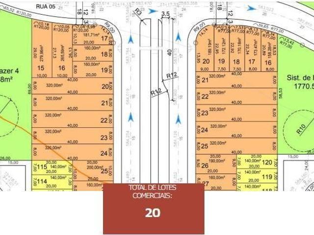 Lote comercial no Reserva Santa Iria | Aqui na Rosa e Rangel Consultoria e Assessoria Imobiliária