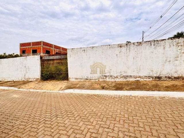 LOTE DE ESQUINA RUA MANSÃO IMPERIAL 400M² MURADO ESTUDA PERMUTA 20 METROS DE FRENTE