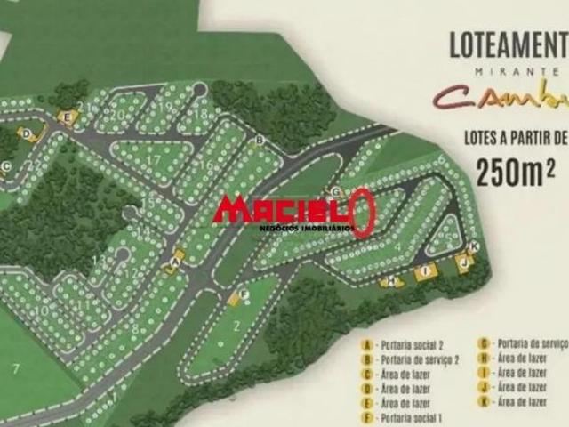 Lote de terreno Mirante do Cambuí 250 m²