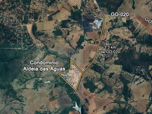 Lote de 1804 m² à venda por R$ 480.000 no Condomínio Residencial de Chácaras Aldeia das Águas Bela