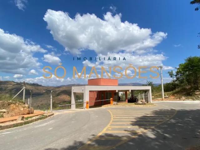 Lote de 1.185m² à venda no condomínio canto da mata nova lima mg / lote em aclive