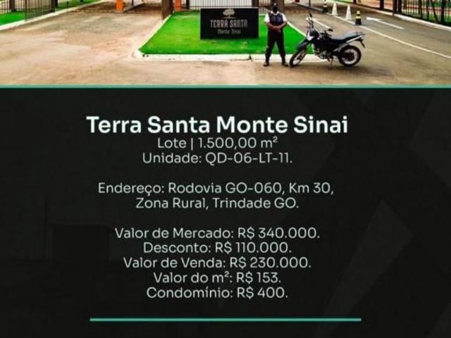 Lote de 1.500 m² em condomínio fechado Excelente oportunidade de investimento!