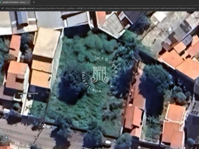 LOTE DE 458M² À VENDA NO JARDIM FLORESTAL, JUNDIAÍ / SP