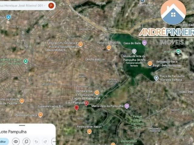 Lote Exclusivo de 1.000m² na Pampulha – A 1 Quarteirão da Lagoa! BH