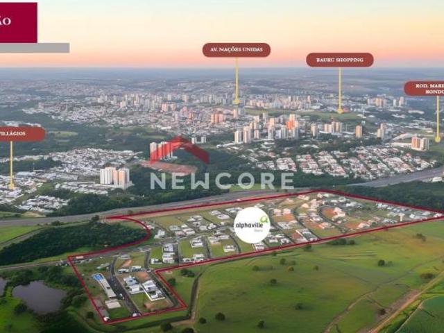 Lote em condomínio em Avenida Adélia José Jorge Alphaville Bauru/SP