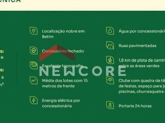 Lote em condomínio em Rua Gaza Teixeirinha Betim/MG