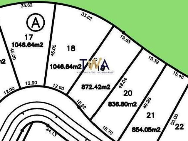 Lote em condomínio, Reserva Laguna, Alphaville Lagoa dos Ingleses, Nova Lima, R$1.050.000,00, à vend