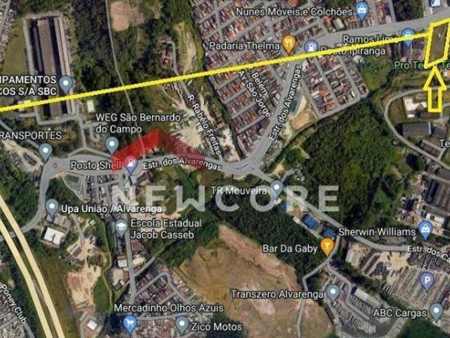 Lote em Estrada dos Alvarengas Assunção São Bernardo do Campo/SP