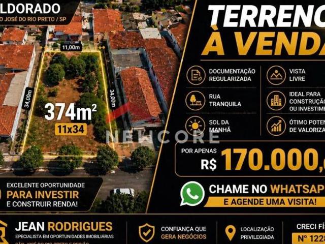 Lote em Rua Palestina Eldorado São José do Rio Preto/SP