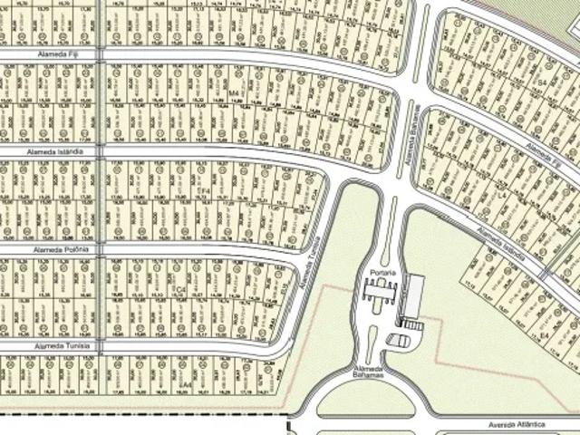Lote para tem 458 m2 no Alphaville Ceara 4