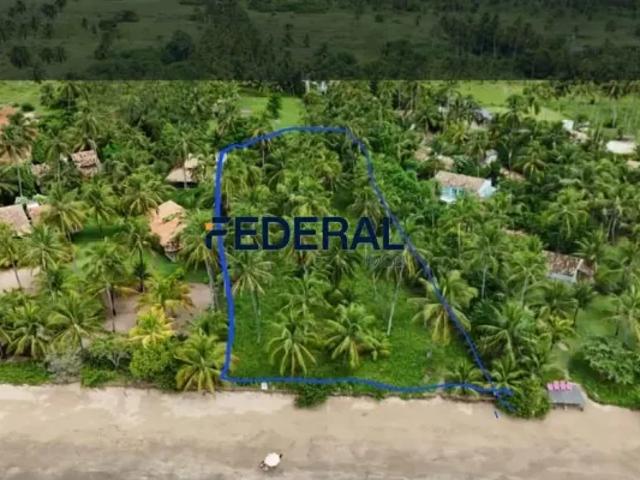 Lote para venda com 3297 metros quadrados na Praia do Patacho Porto de Pedras