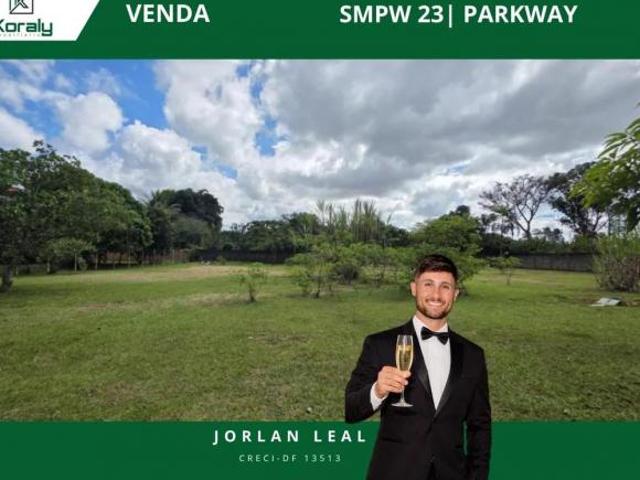Lote plano com 2.500m² à venda na SMPW 23