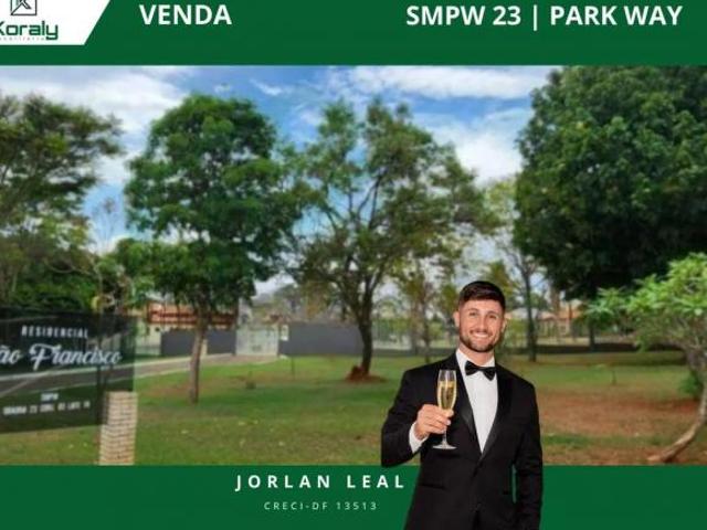 Lote plano com 2.500m² à venda na SMPW 23
