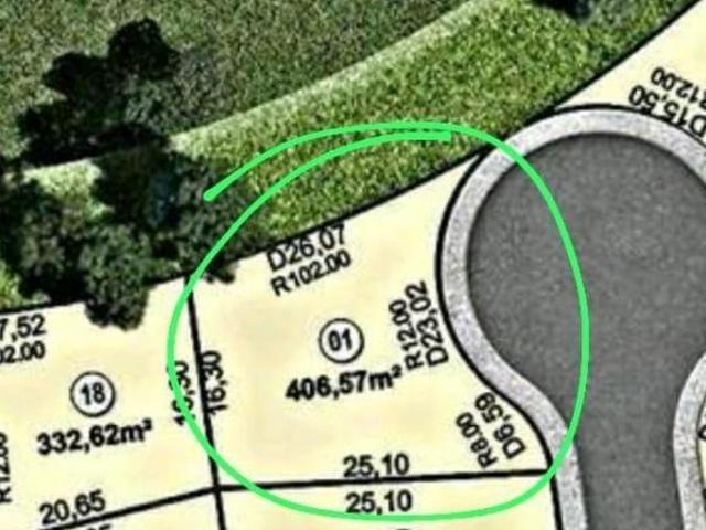 Lote quitado Jardins Bolonha. Lote à Venda, 406.00 por R$ 460000.00 no setor Jardins Bolonha VN28367