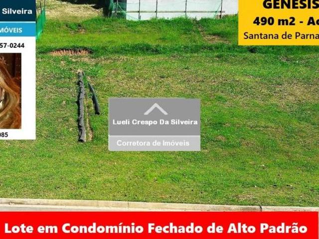 Lote / Terreno 490 m2 Gênesis 2 Alphaville Santana de Parnaíba SP