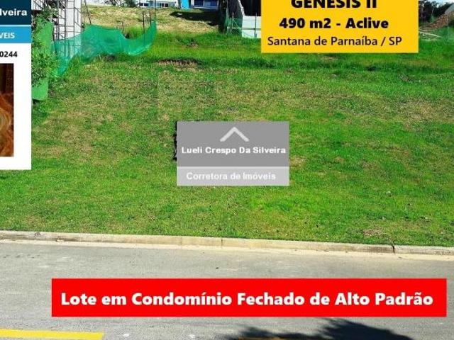 Lote / Terreno 490 m2 Gênesis 2 Alphaville Santana de Parnaíba SP