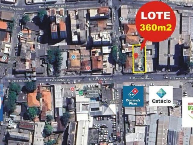 Lote / Terreno à venda em Belo Horizonte, no bairro Padre Eustáquio