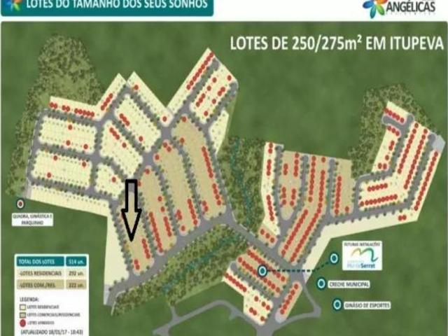 Lote / Terreno para venda em Jardim Das Angélicas de 250.00m²