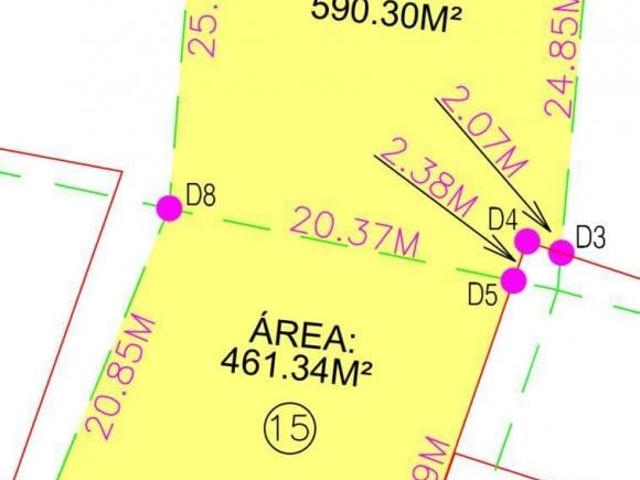 lote 461m² em São José da Lapa