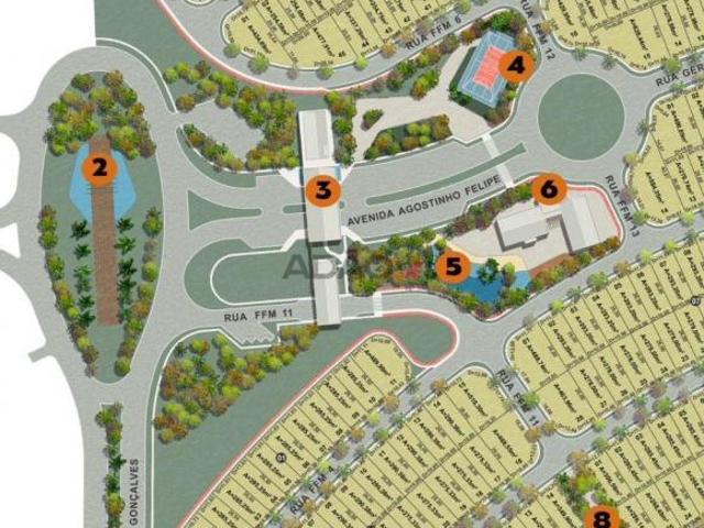 Lote 300m2 Solaris Laguna Lote à Venda, 299.72 por R$ 420000.00 no setor Condomínio Alto da Boa Vist